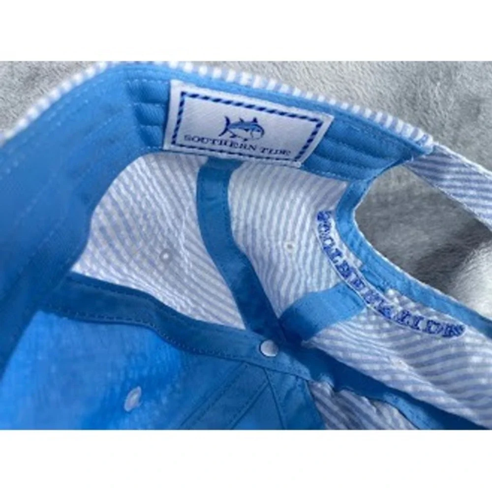 Southern Tide | Accessories | Southern Tide Blue White Seersucker ...